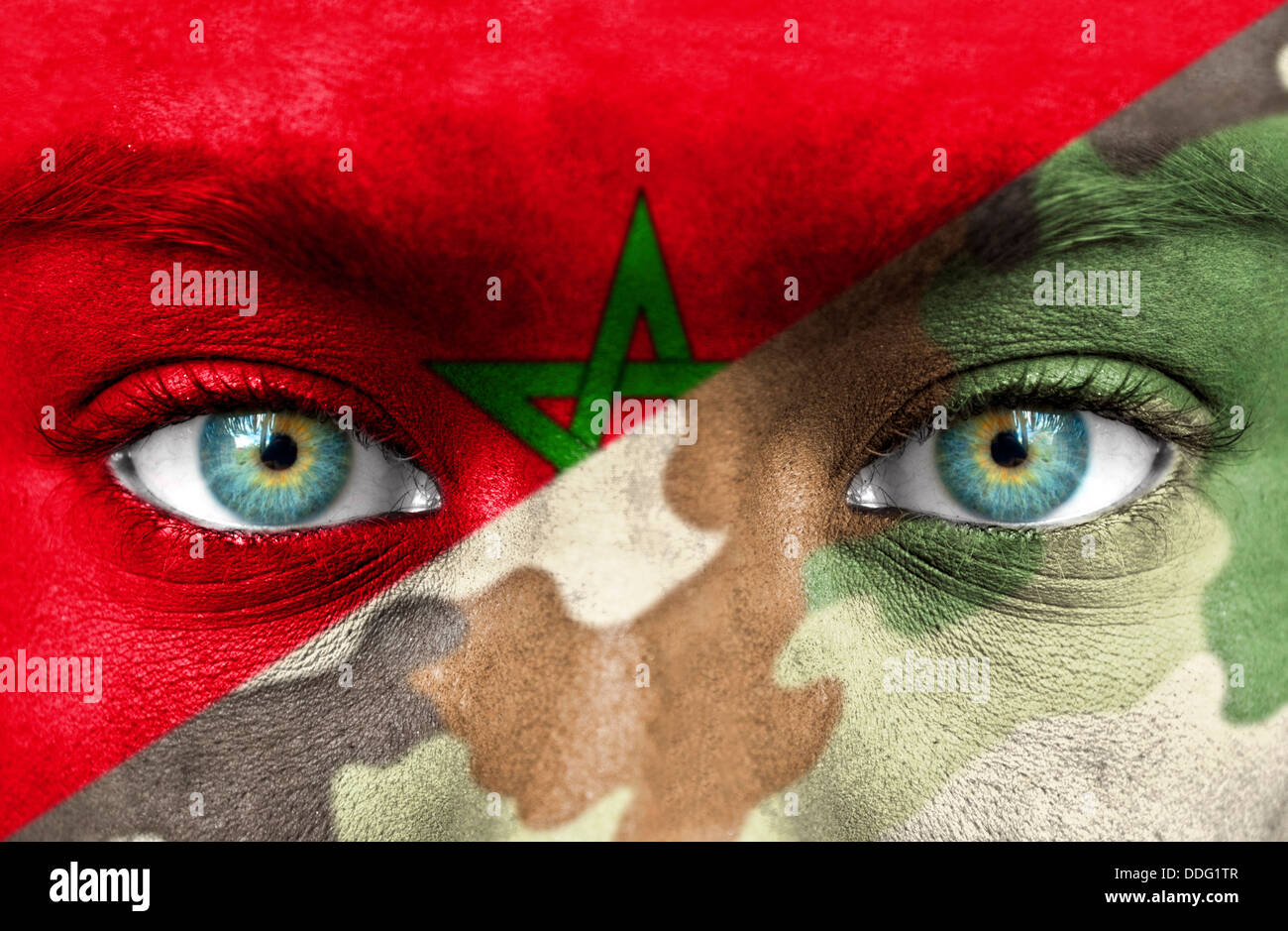 Soldier from Morocco Stock Photo - Alamy
