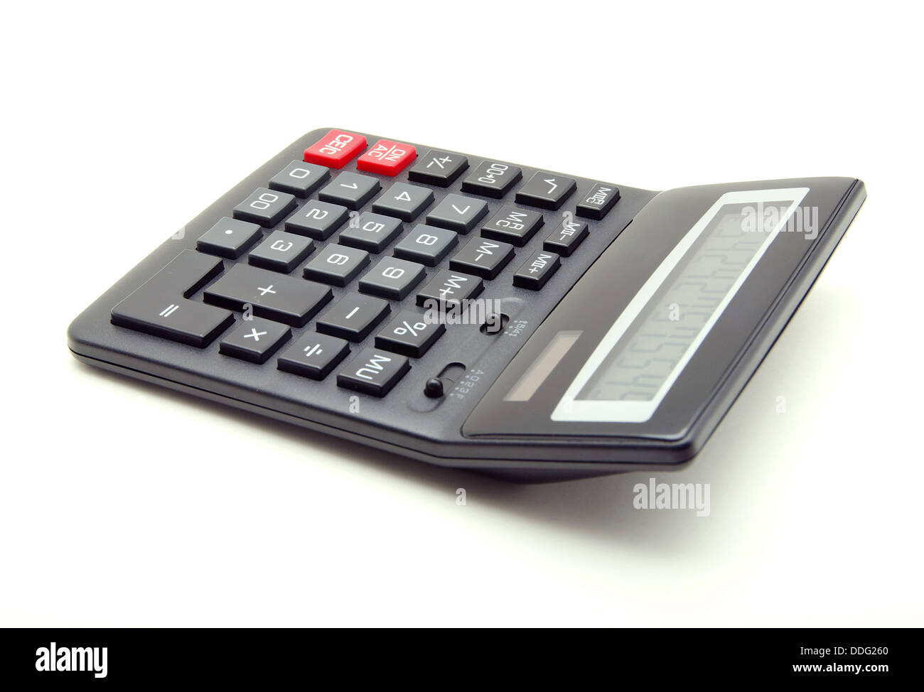 Business desk calculator Cut Out Stock Images & Pictures - Alamy