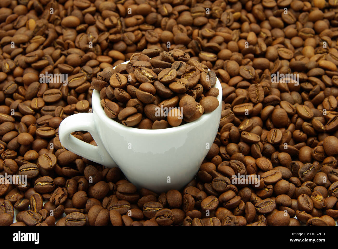 Coffee in cup Stock Photo - Alamy