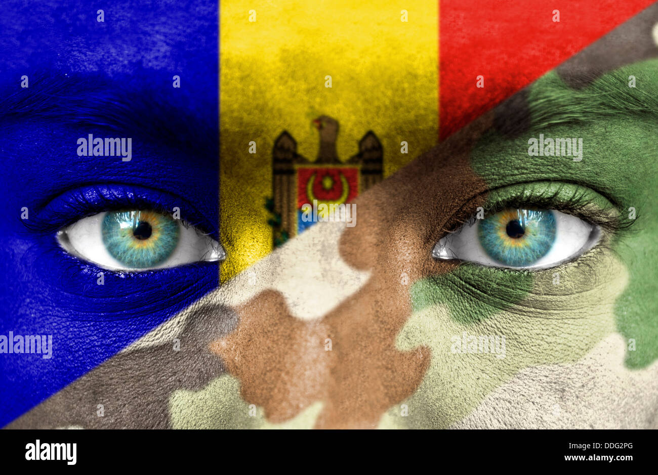 Soldier from Moldavia Stock Photo - Alamy
