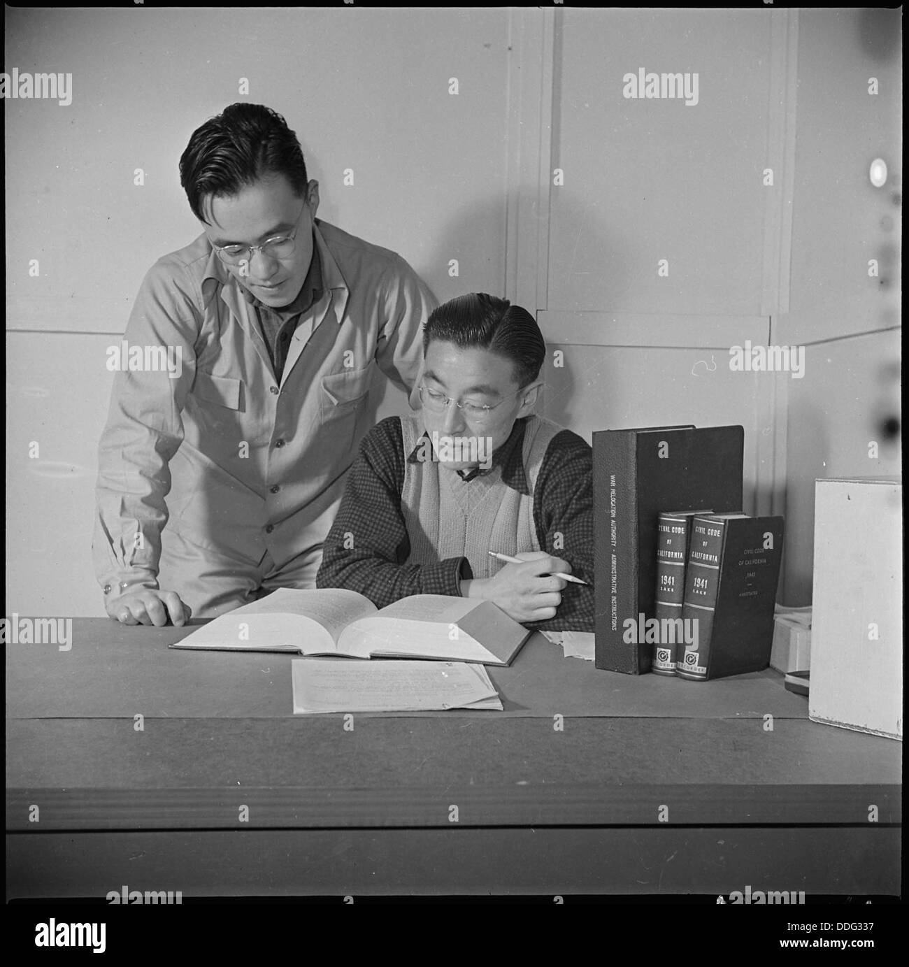 Victor Abe and Shozo Tsuchida, former law students from San Francisco ...