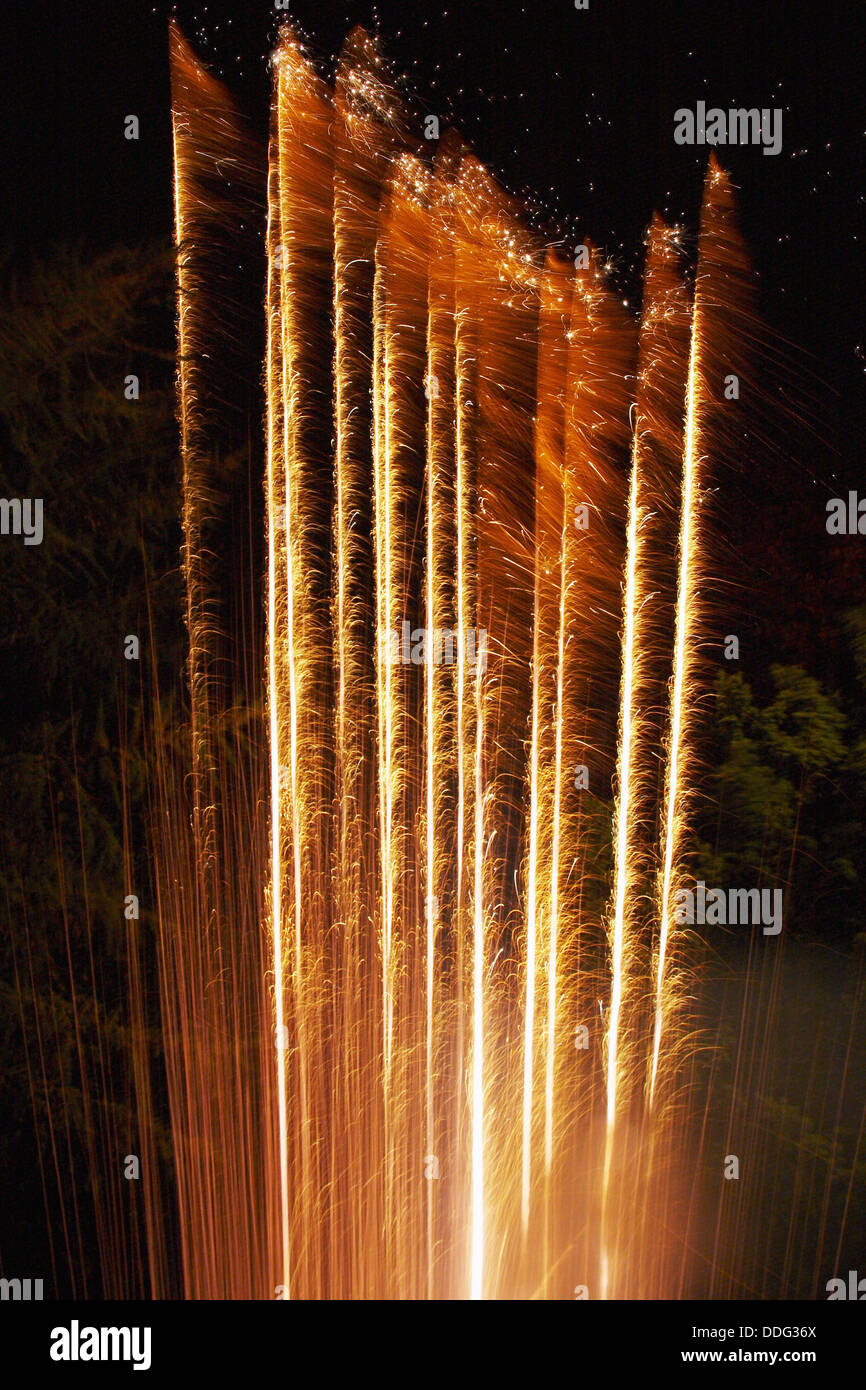 Launching firework hi-res stock photography and images - Alamy