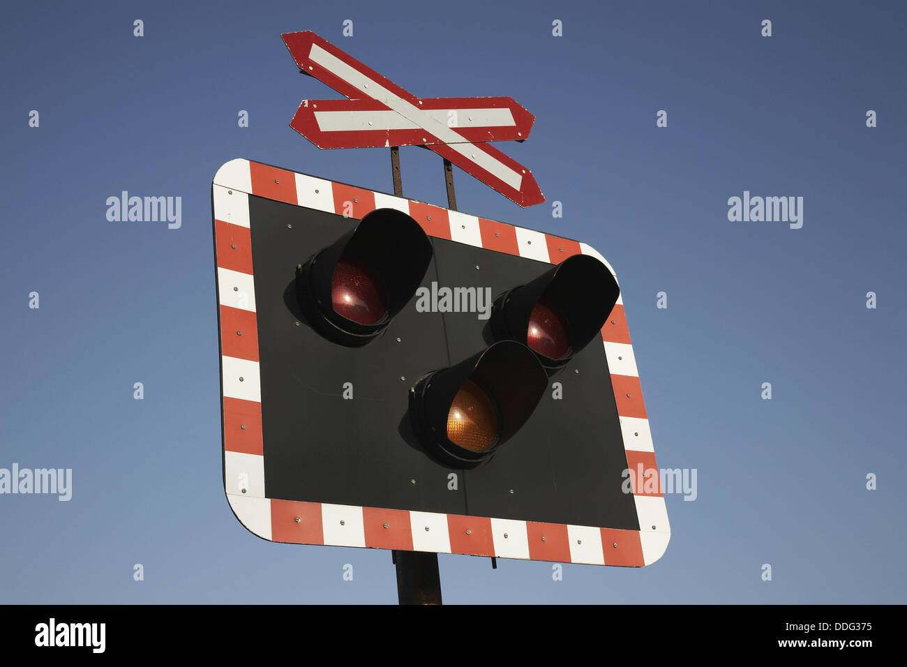 Level Crossing Signal High Resolution Stock Photography and Images - Alamy