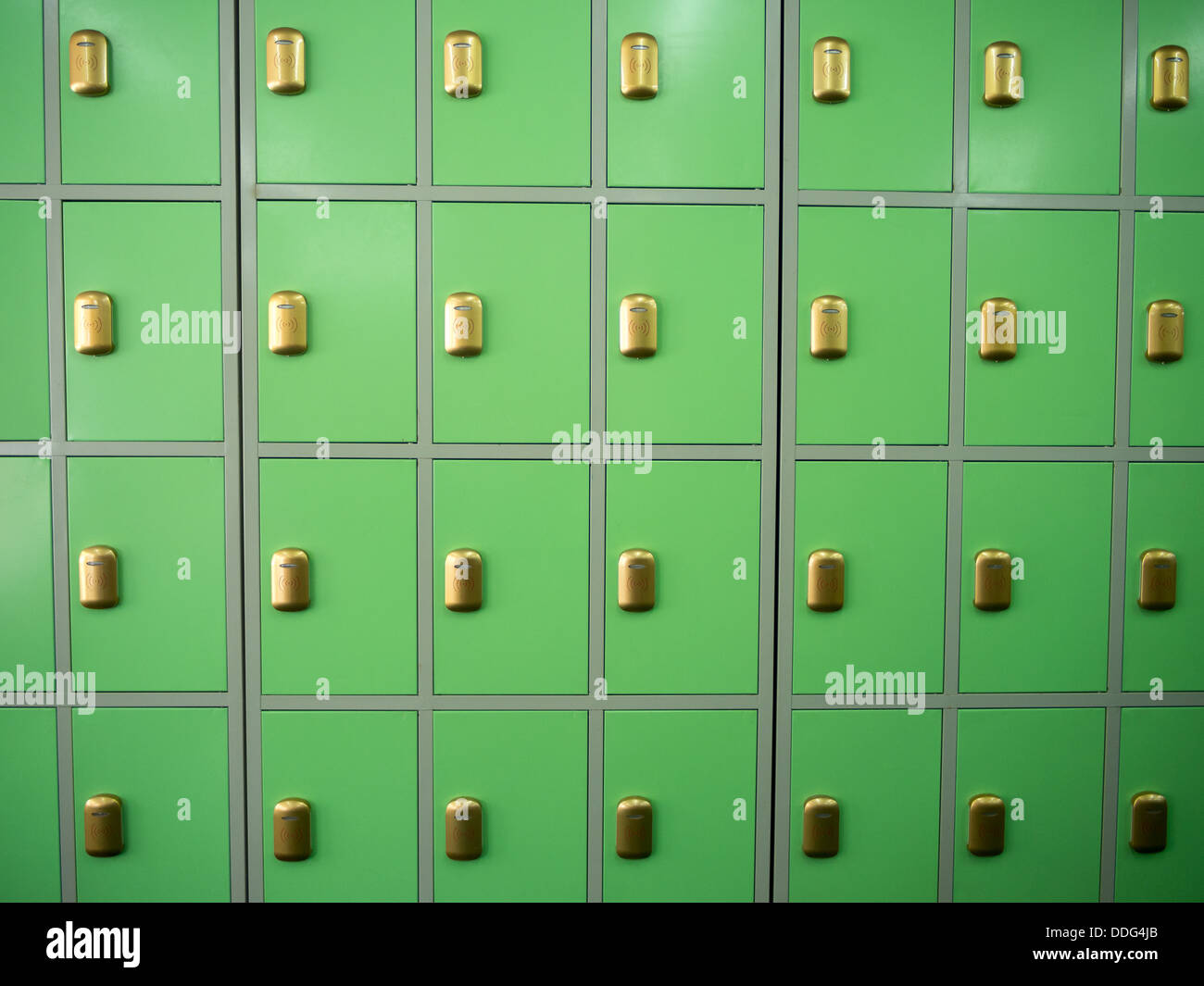 Steel lockers hi-res stock photography and images - Alamy