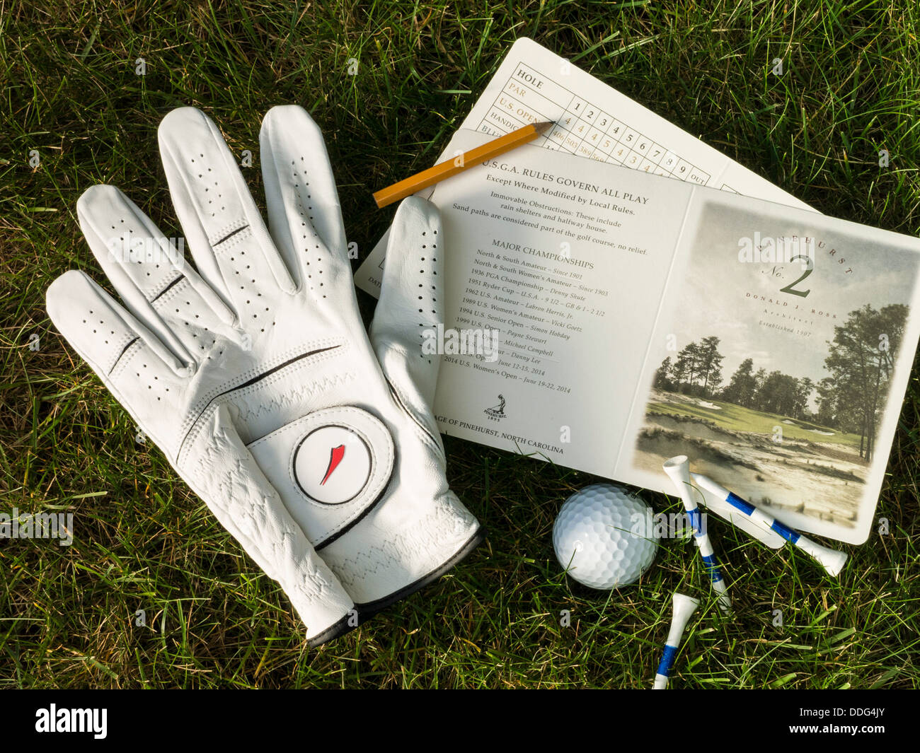 Golf Scorecard Pencil High Resolution Stock Photography and Images - Alamy