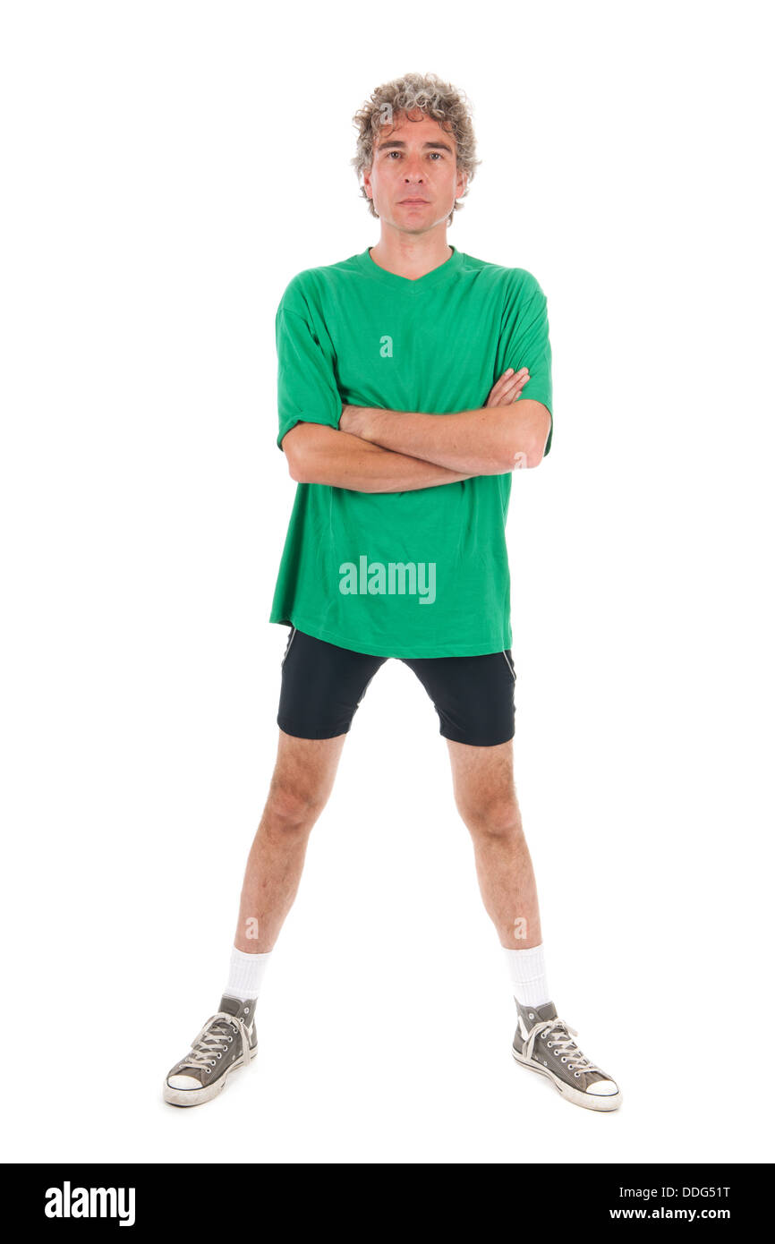 Man green shirt hi-res stock photography and images - Alamy