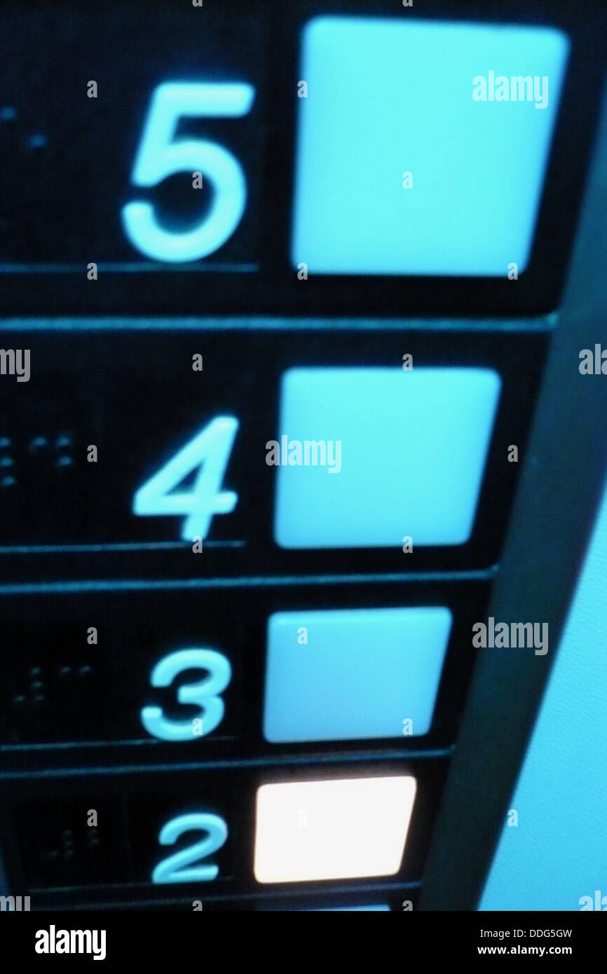 Lift buttons hi-res stock photography and images - Alamy