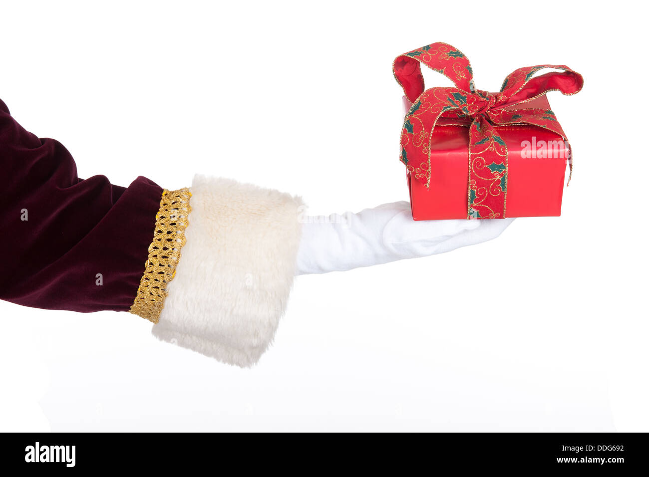 Present from Santa Claus Stock Photo - Alamy