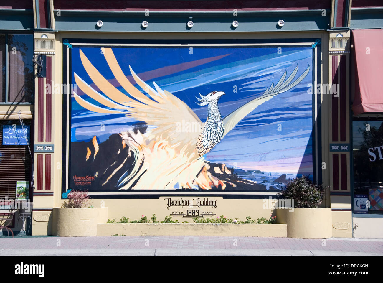 Great fire mural hi-res stock photography and images - Alamy