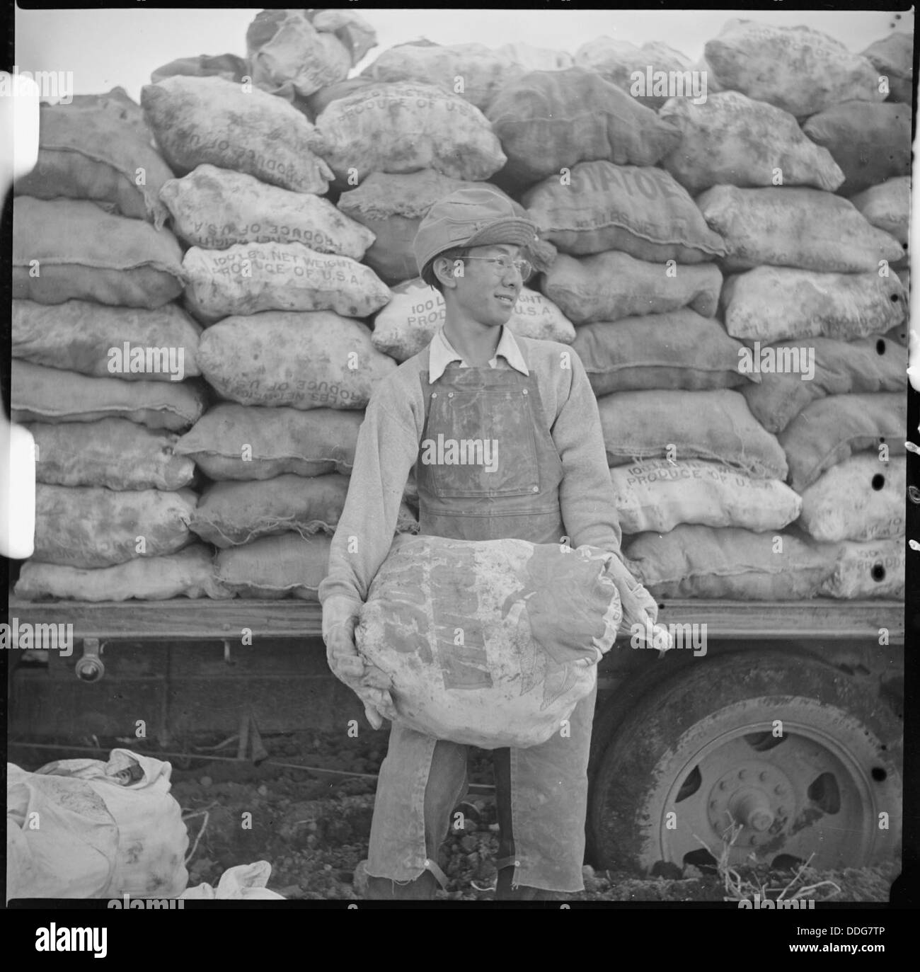 Forced labor farm Black and White Stock Photos & Images - Alamy