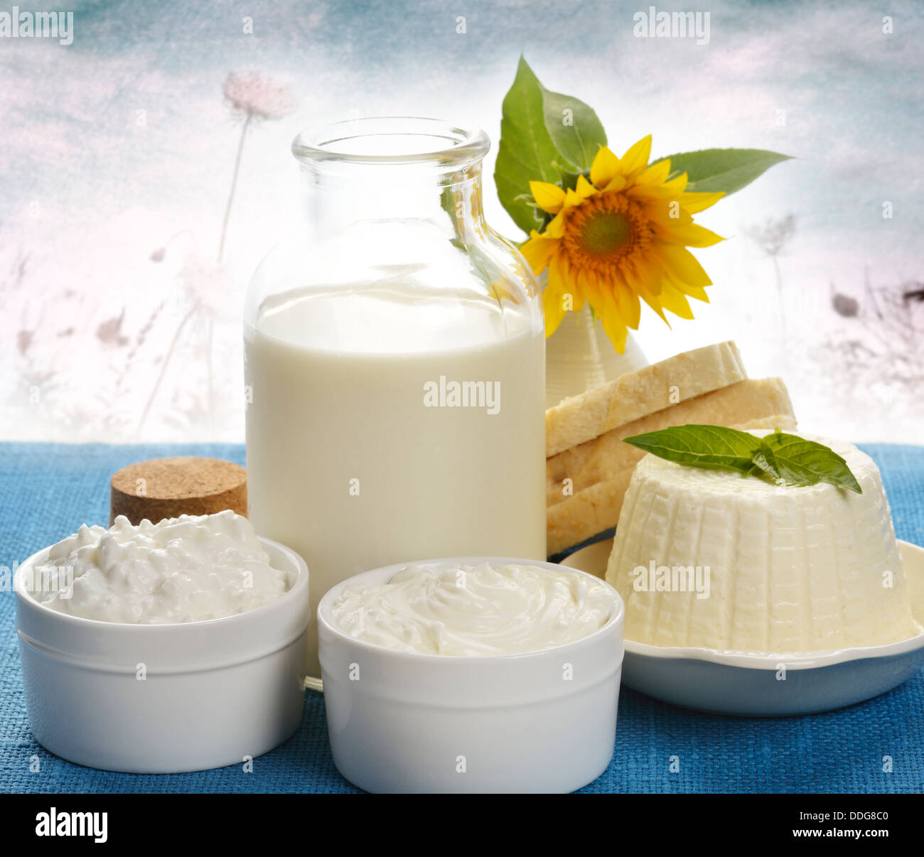 Products dairy farming hi-res stock photography and images - Alamy