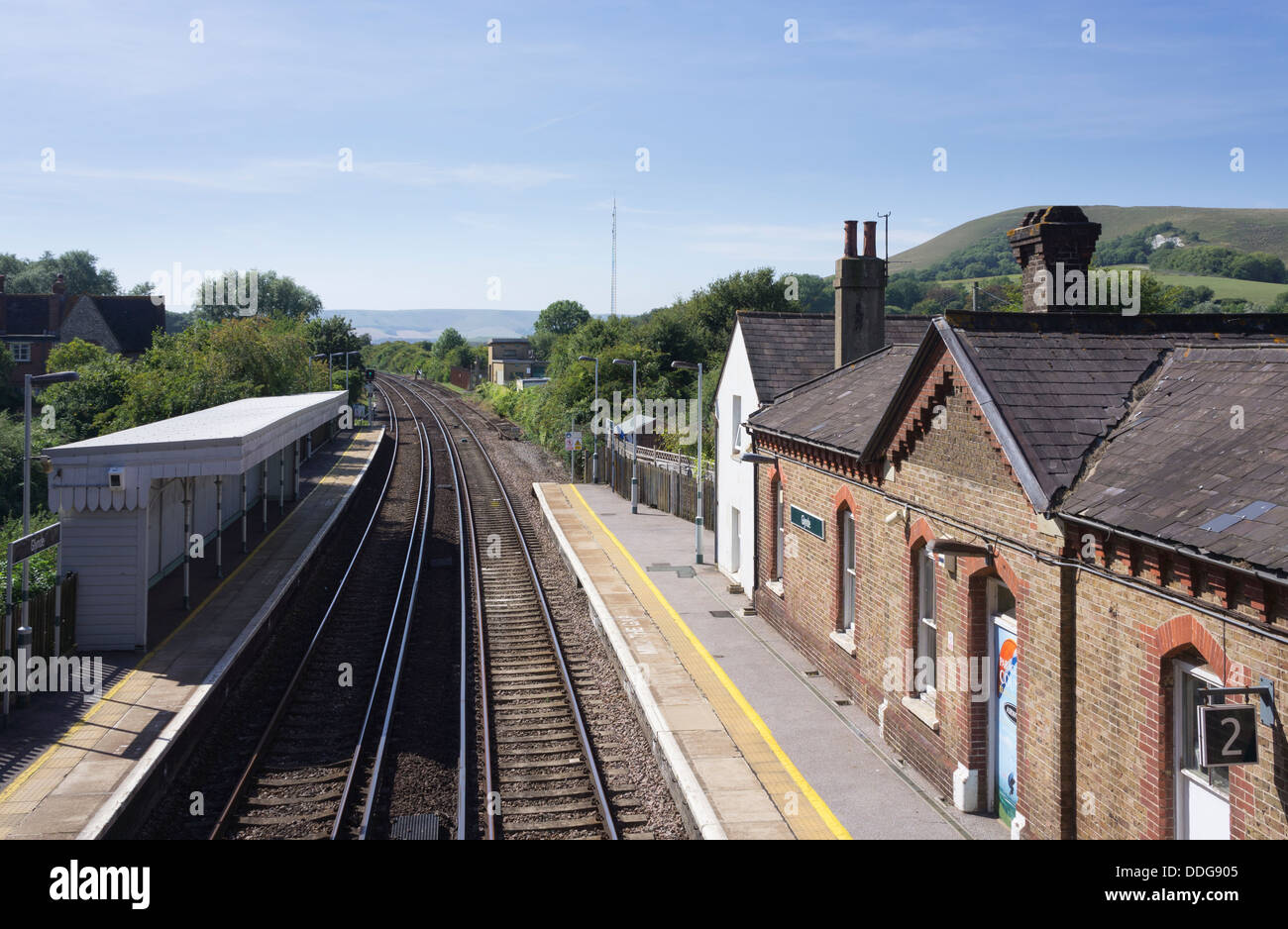Glynde railway station hi-res stock photography and images - Alamy