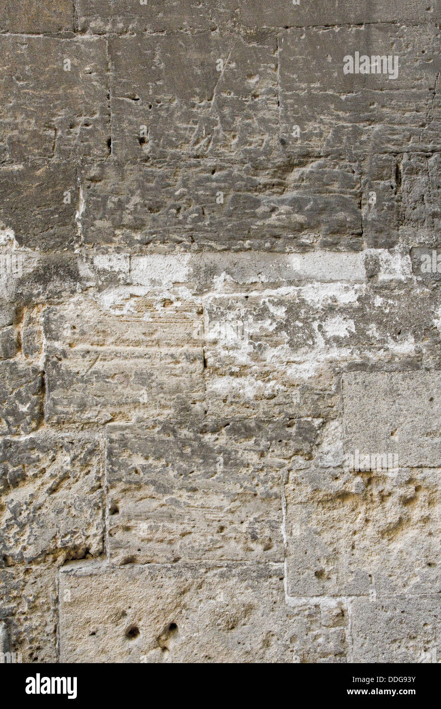 ancient stone brick wall texture Stock Photo - Alamy