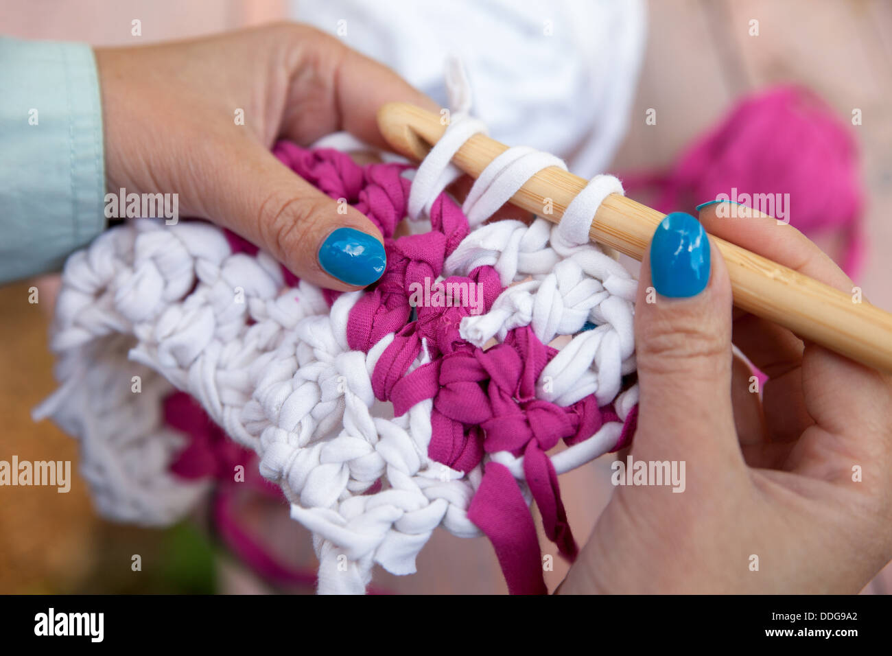 Crochet work hi-res stock photography and images - Alamy