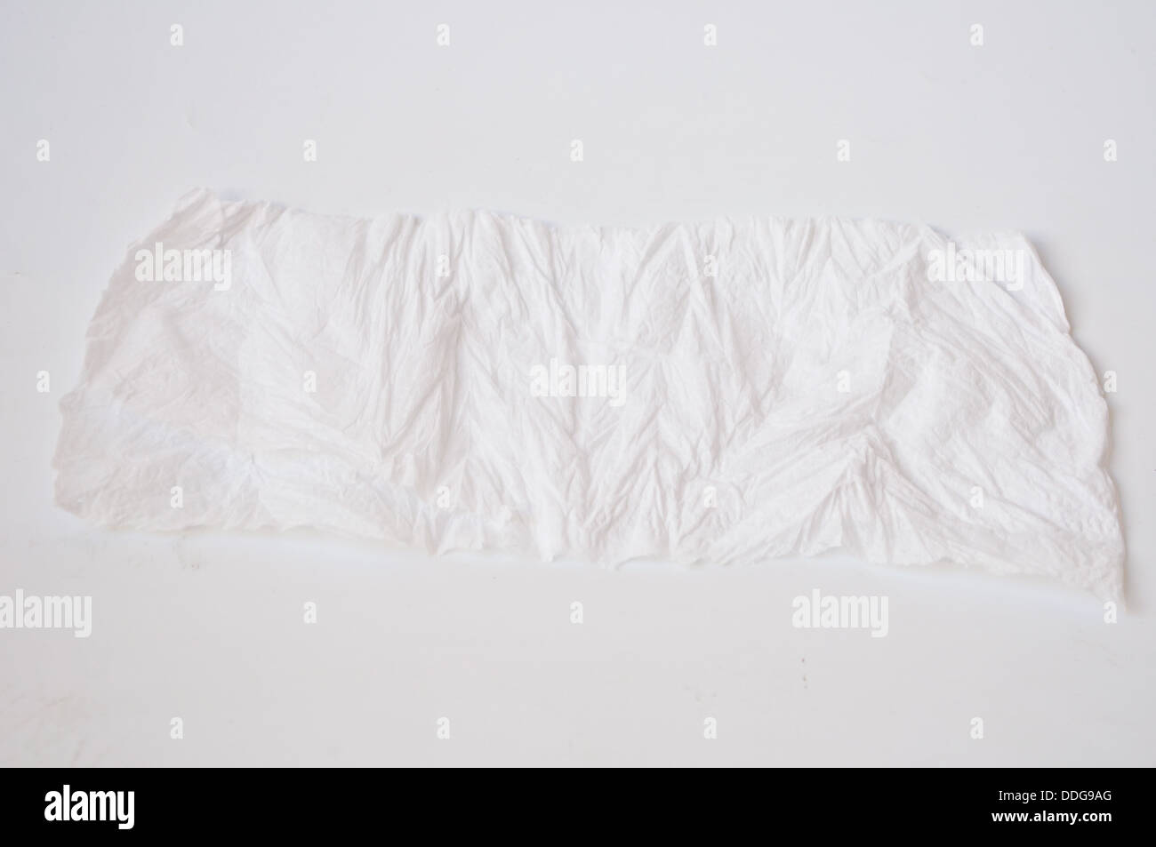 tissue paper on white background Stock Photo - Alamy
