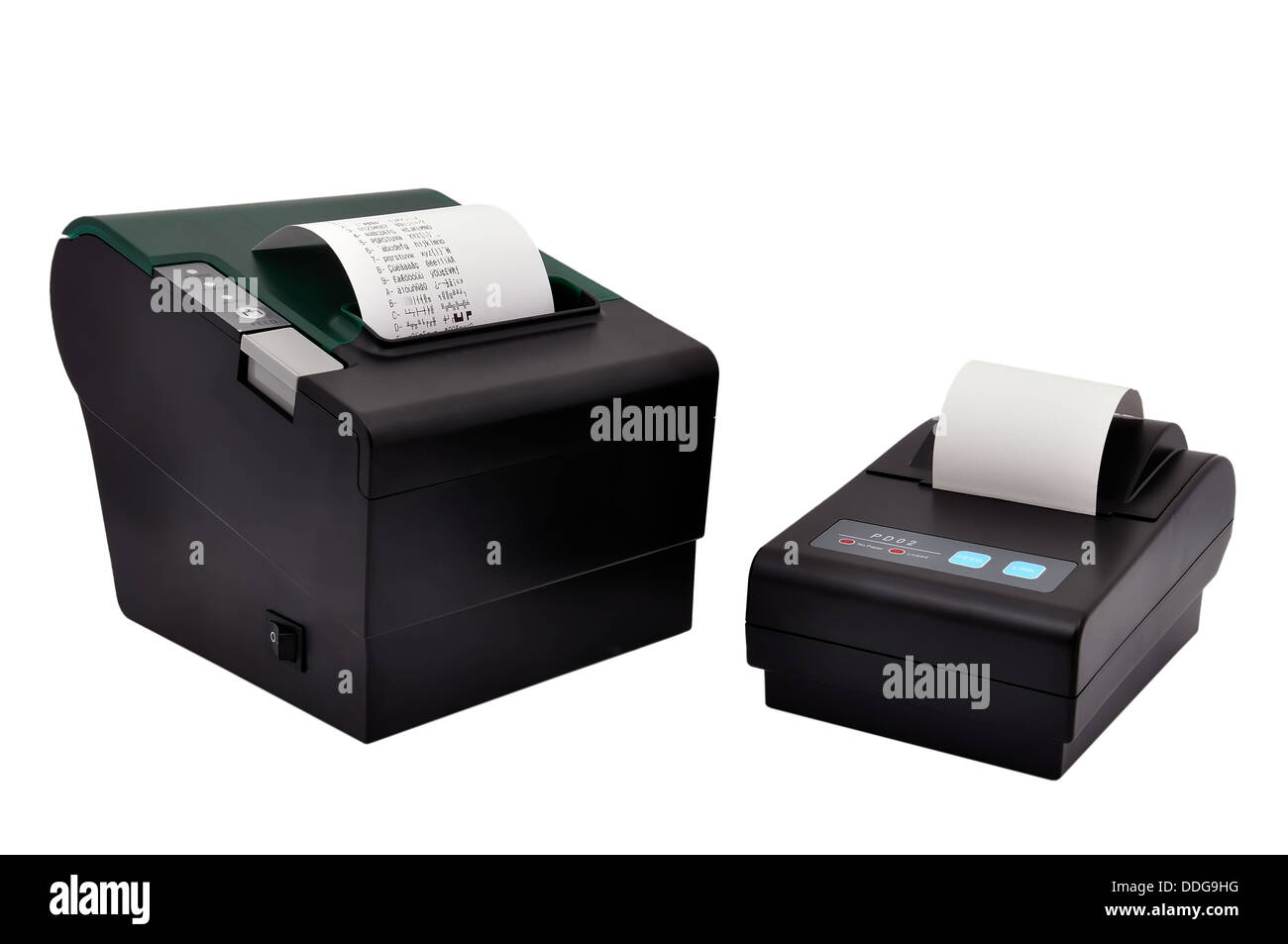 two printer and check Stock Photo - Alamy