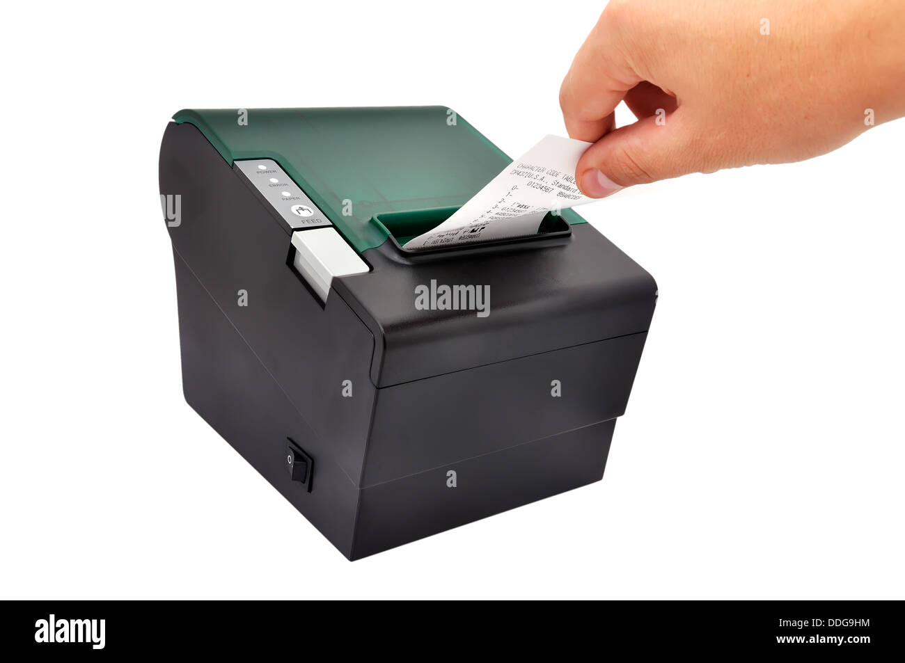 printer and check Stock Photo - Alamy