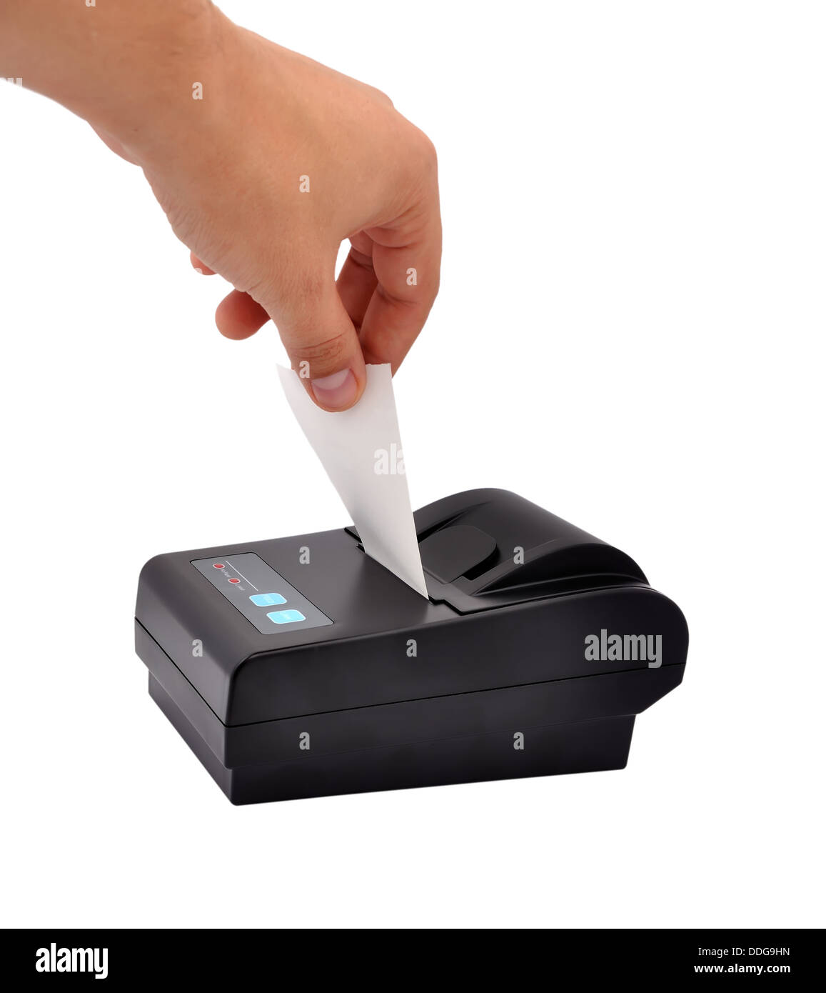 printer and check Stock Photo - Alamy