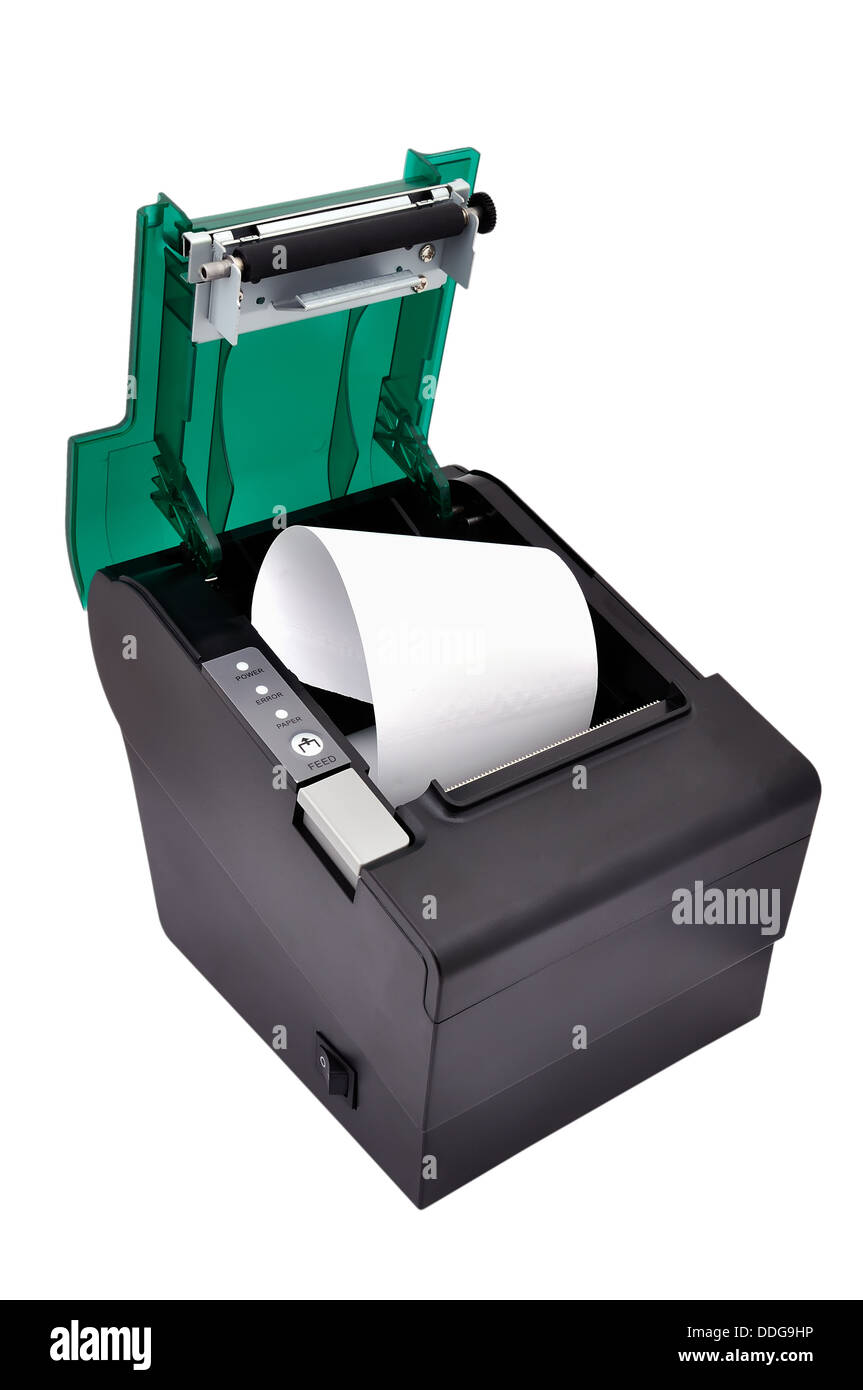 open black printer Stock Photo - Alamy