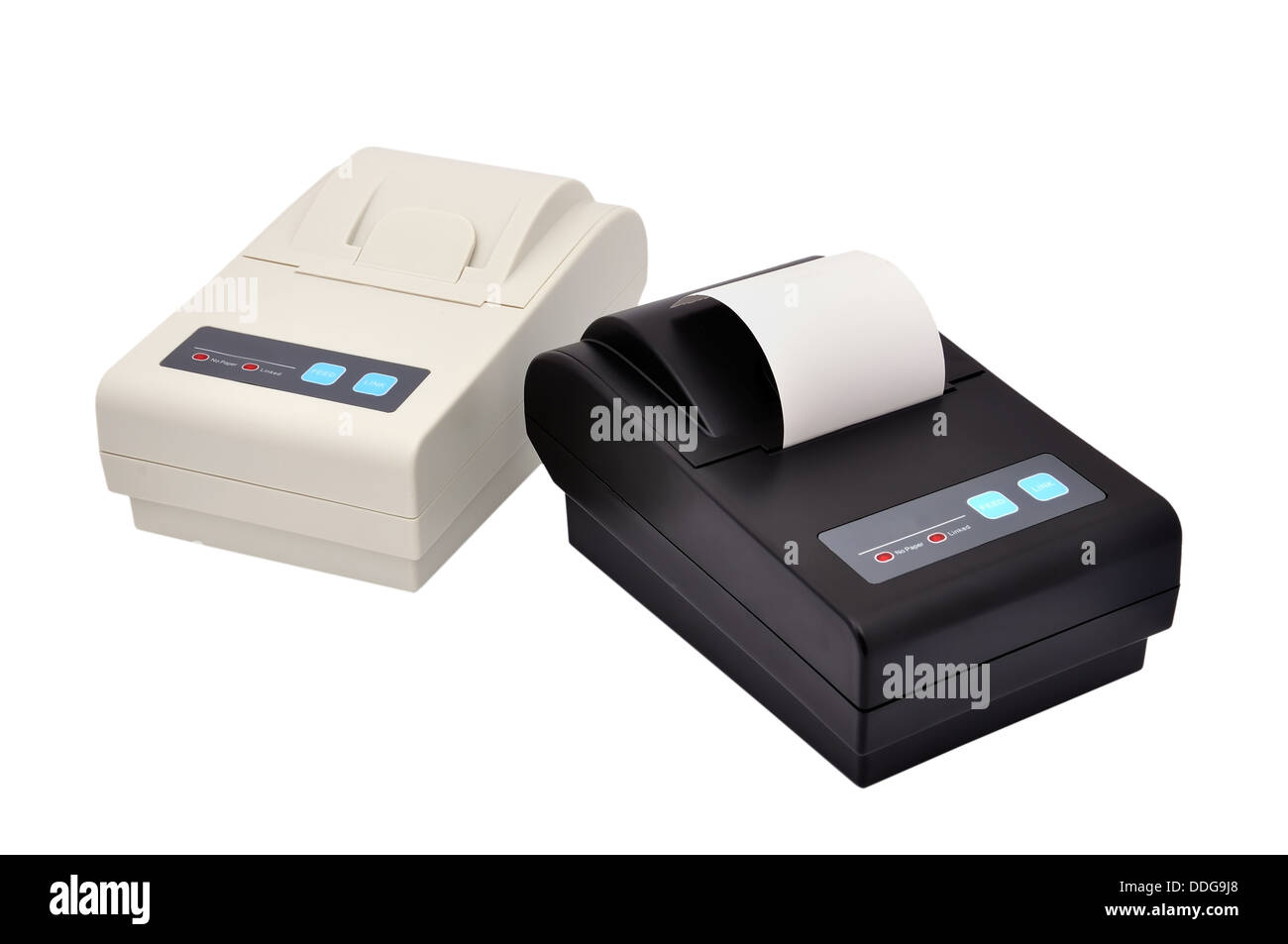 two thermal printer Stock Photo - Alamy