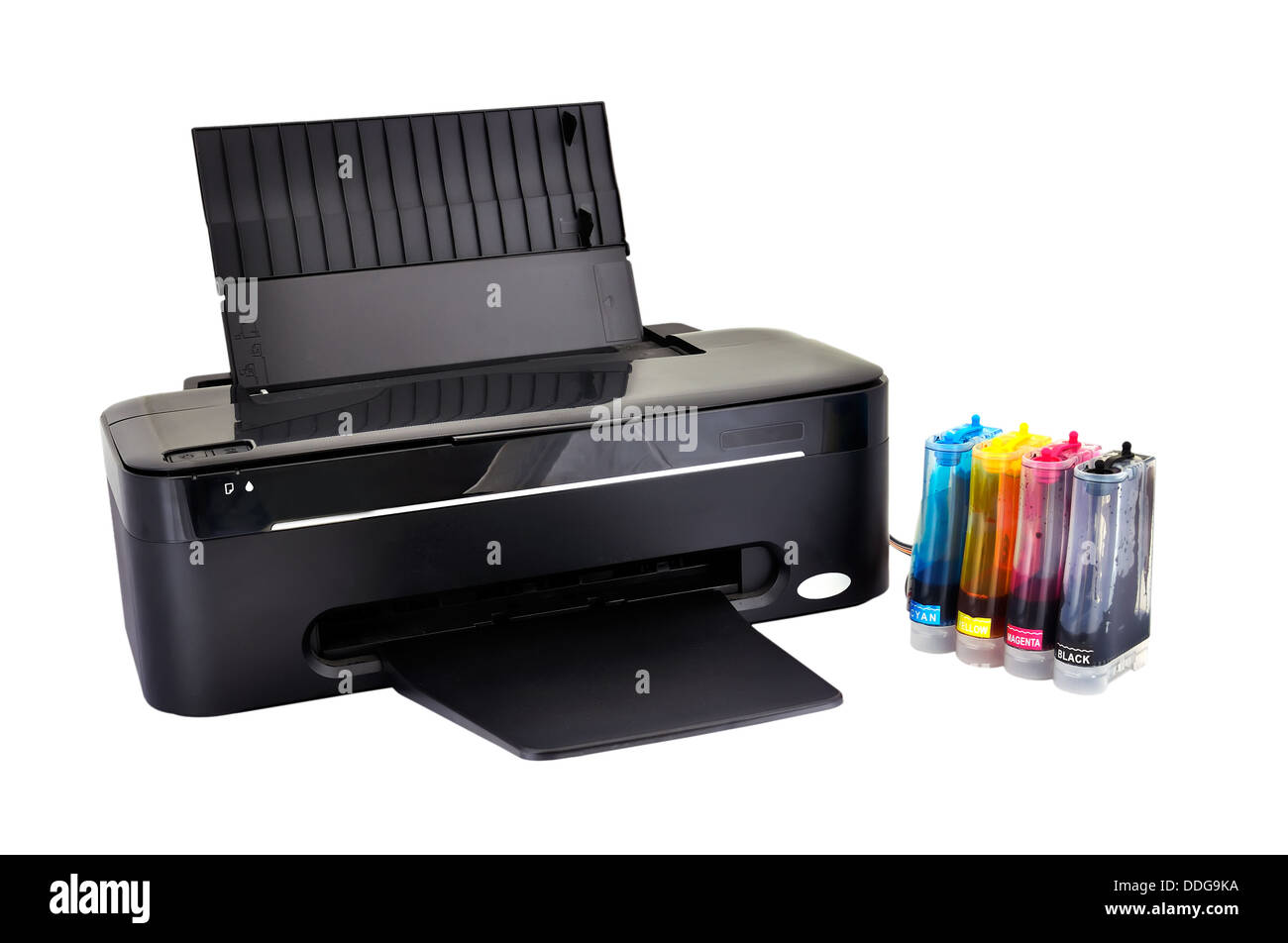 Black printer hi-res stock photography and images - Alamy