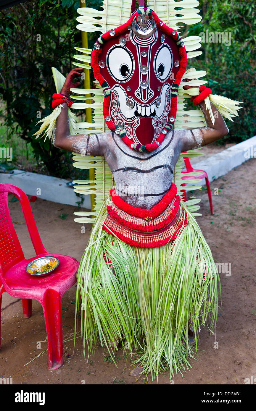 Gulikan Theyyam Face