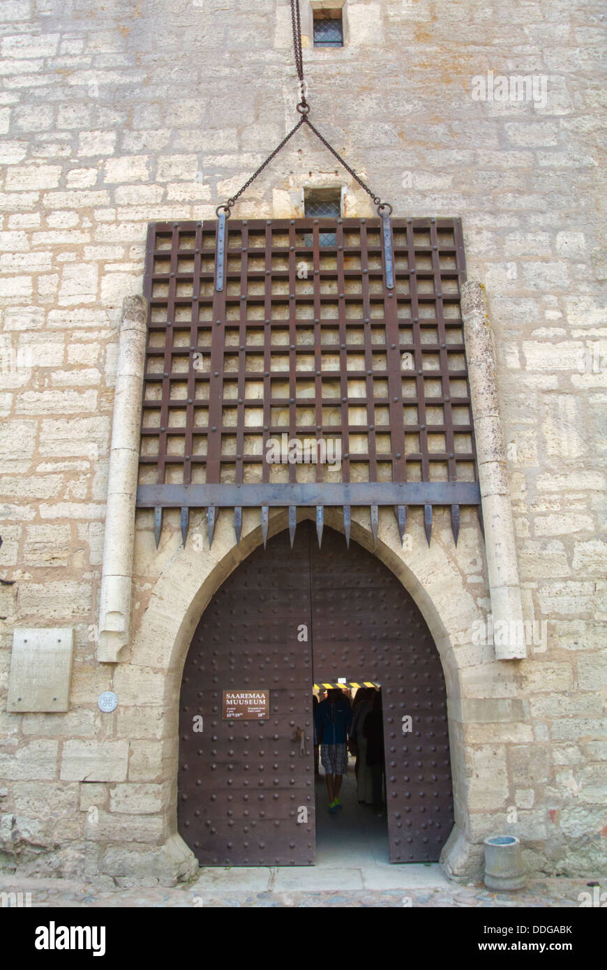 Saaremaa muuseum the city museums exterior Piiskoplinnus the bishop's ...