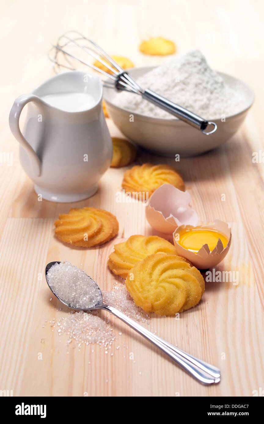 making baking cookies Stock Photo - Alamy