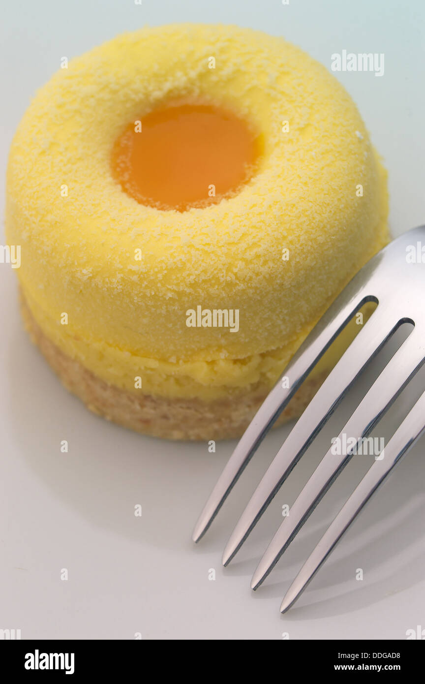italian zabaione cream cake Stock Photo - Alamy