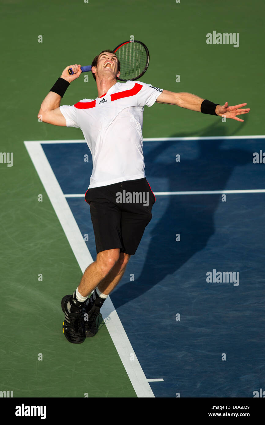 Andy Murray (GBR) competing at the 2013 US Open Tennis Championships ... Andy Murray (GBR) competing at the 2013 US Open Tennis Championships ...