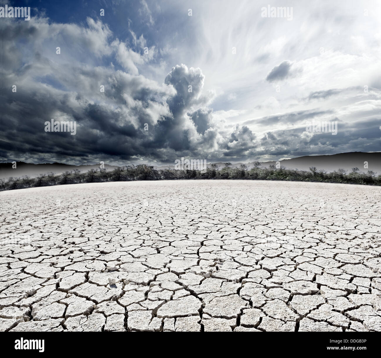 surreal cloudy dream-scape Stock Photo - Alamy