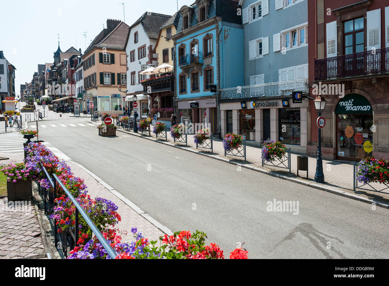 General view of the town of Saverne, Alsace, France Stock Photo - Alamy
