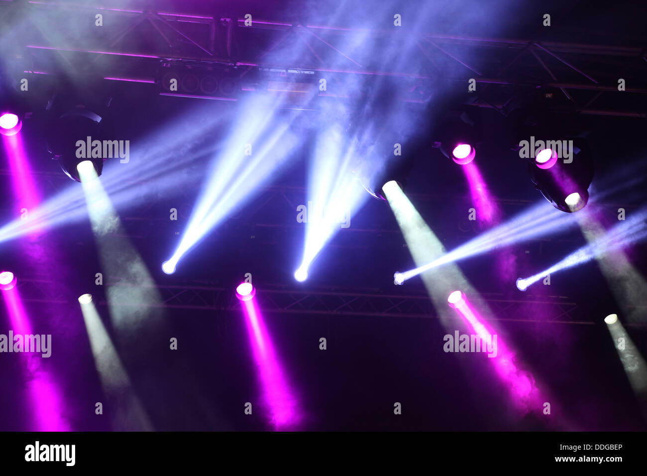 Music concert, spotlight Stock Photo - Alamy