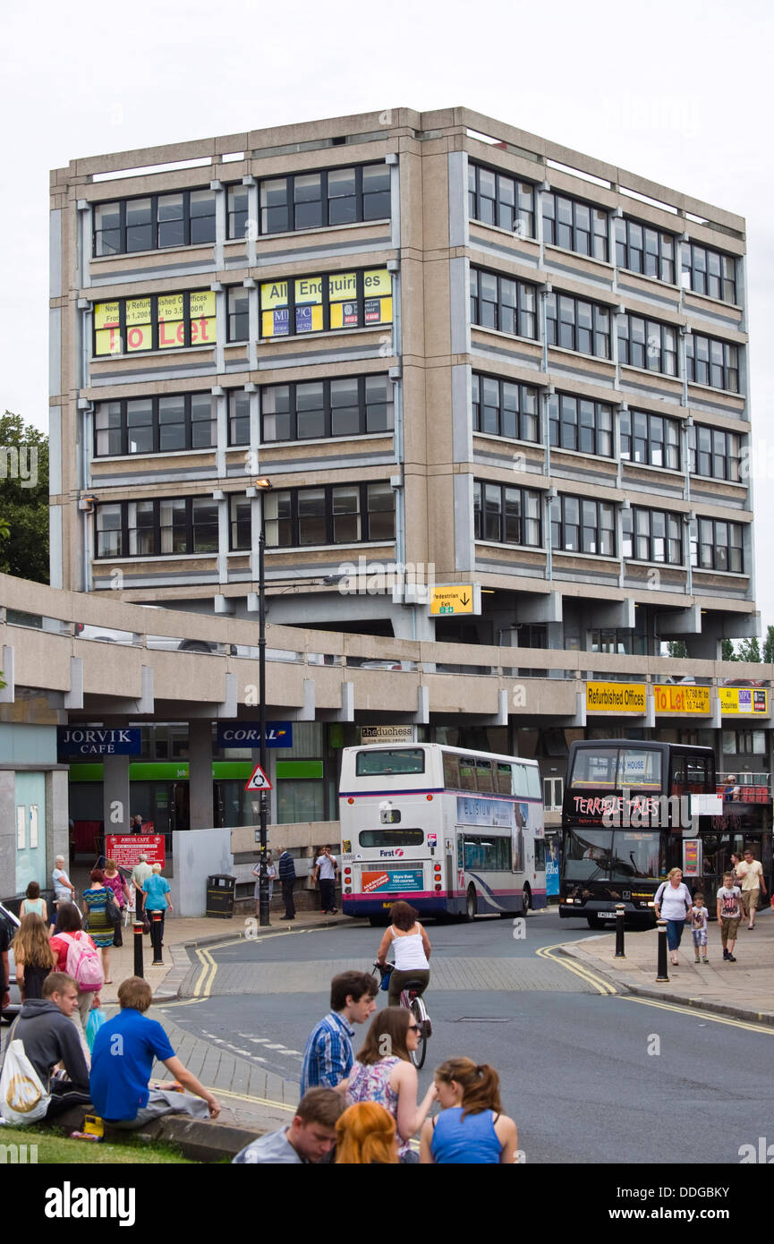 Stonebow House 1960s office block in the city centre of York North ...