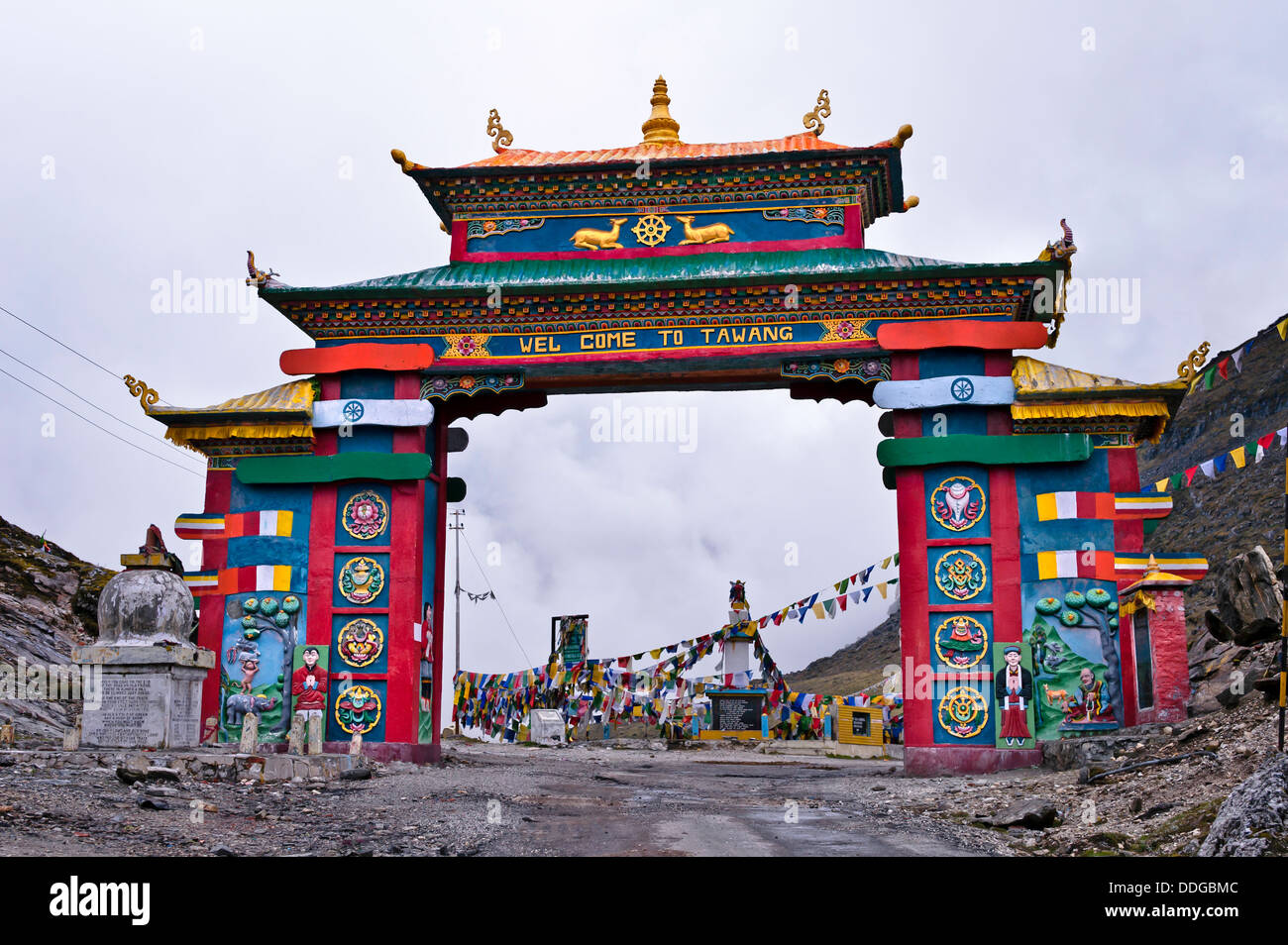Sela Pass, Tawang, Arunachal Pradesh, India Stock Photo - Alamy