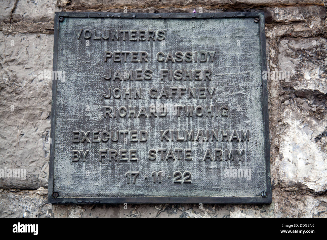 Kilmainham gaol execution hi-res stock photography and images - Alamy