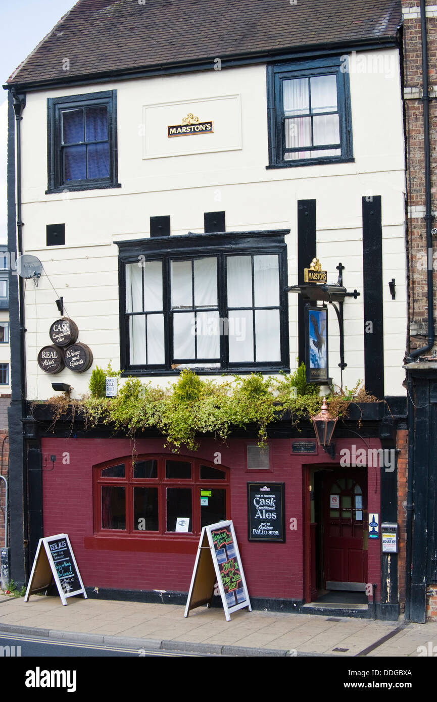 Spread Eagle traditional local pub in the city of York North Yorkshire ...