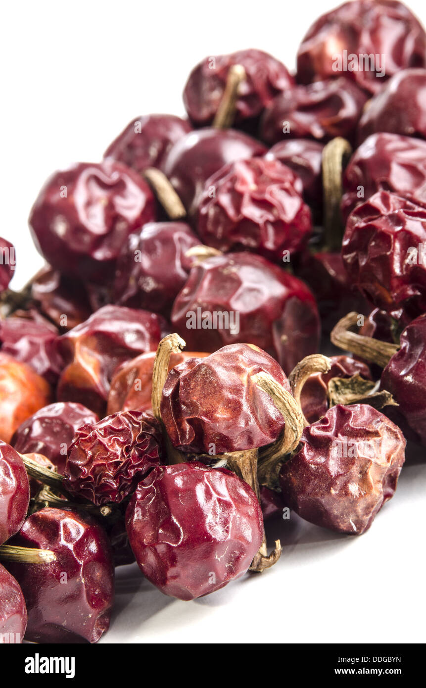 dried cherry peppers Stock Photo - Alamy