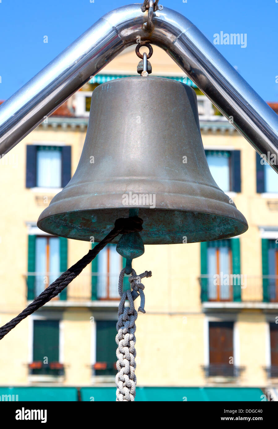 Old bronze bell hi-res stock photography and images - Alamy