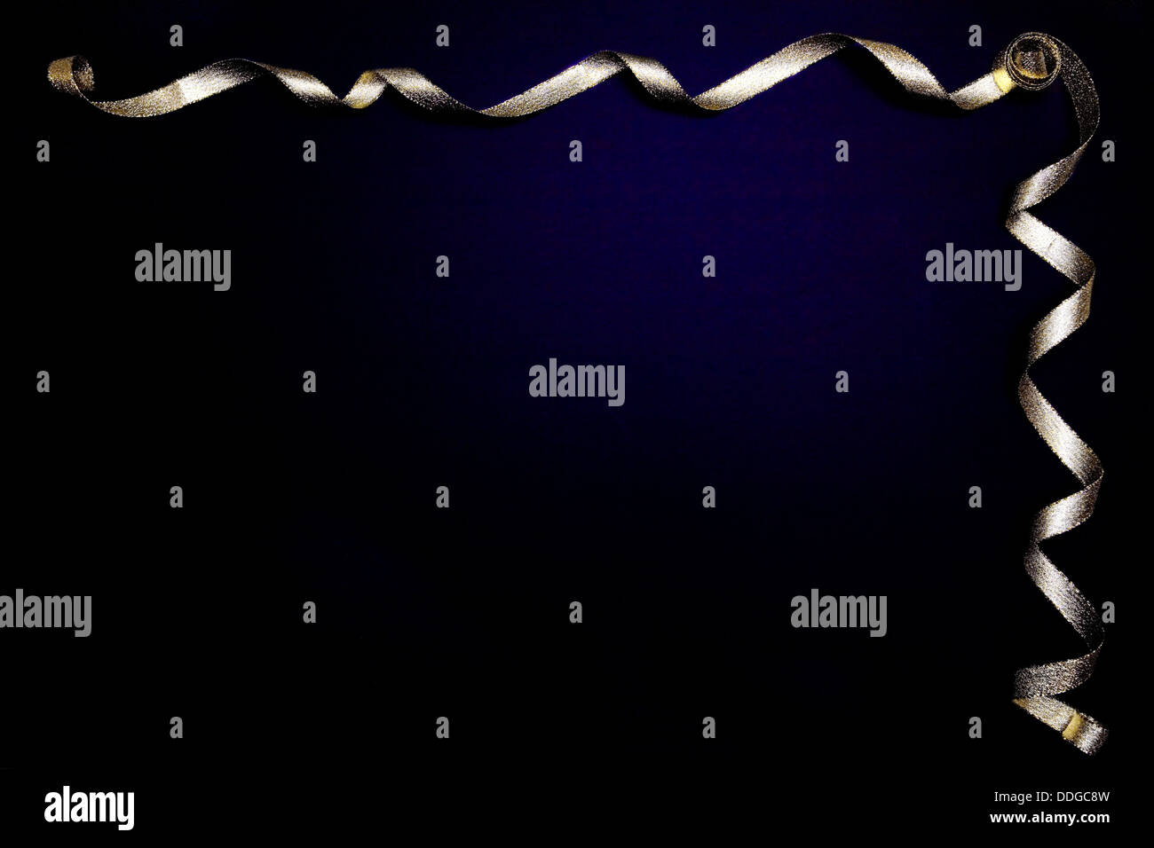 Dark blue ribbon hi-res stock photography and images - Alamy