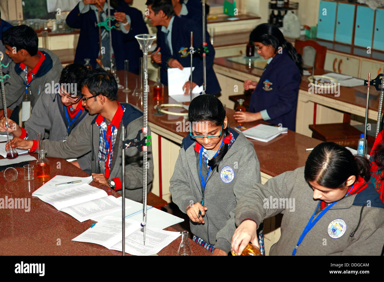 High School students Stock Photo - Alamy