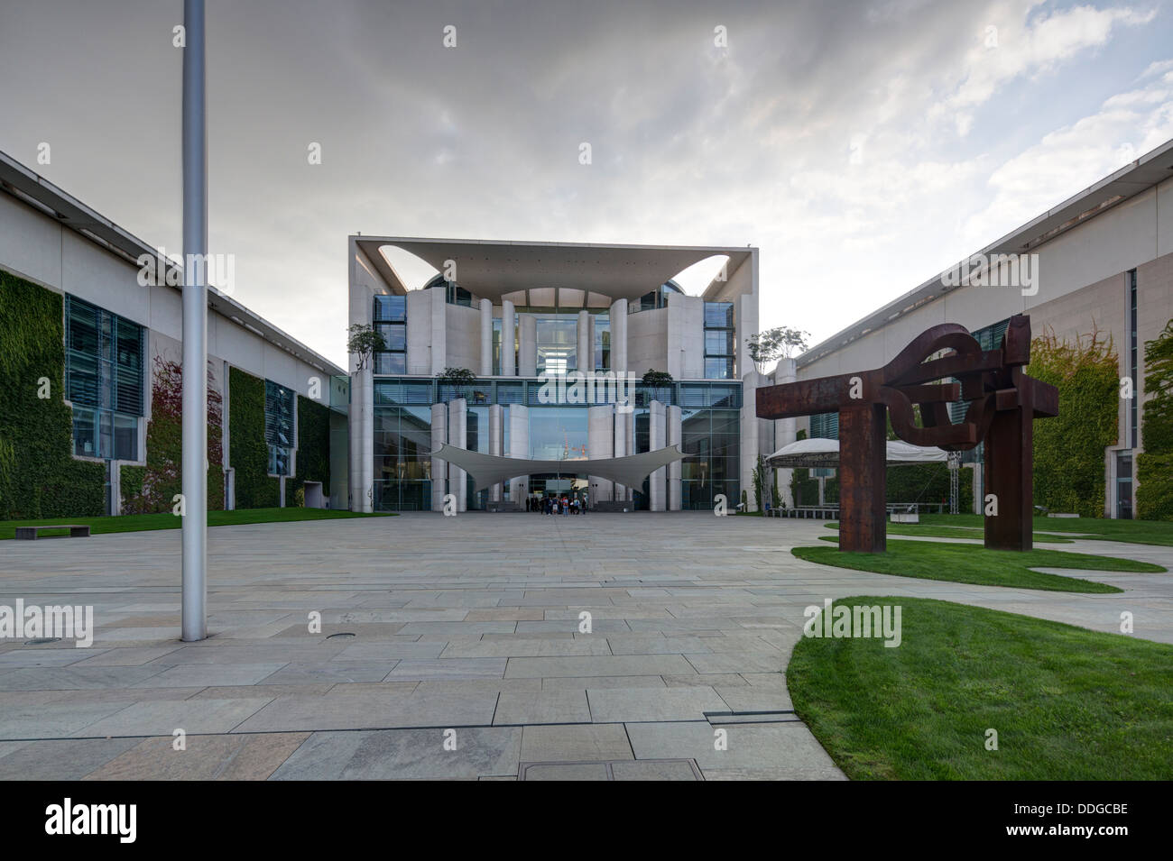 The German Chancellery, Bundeskanzleramt, Berlin, Germany Stock Photo ...