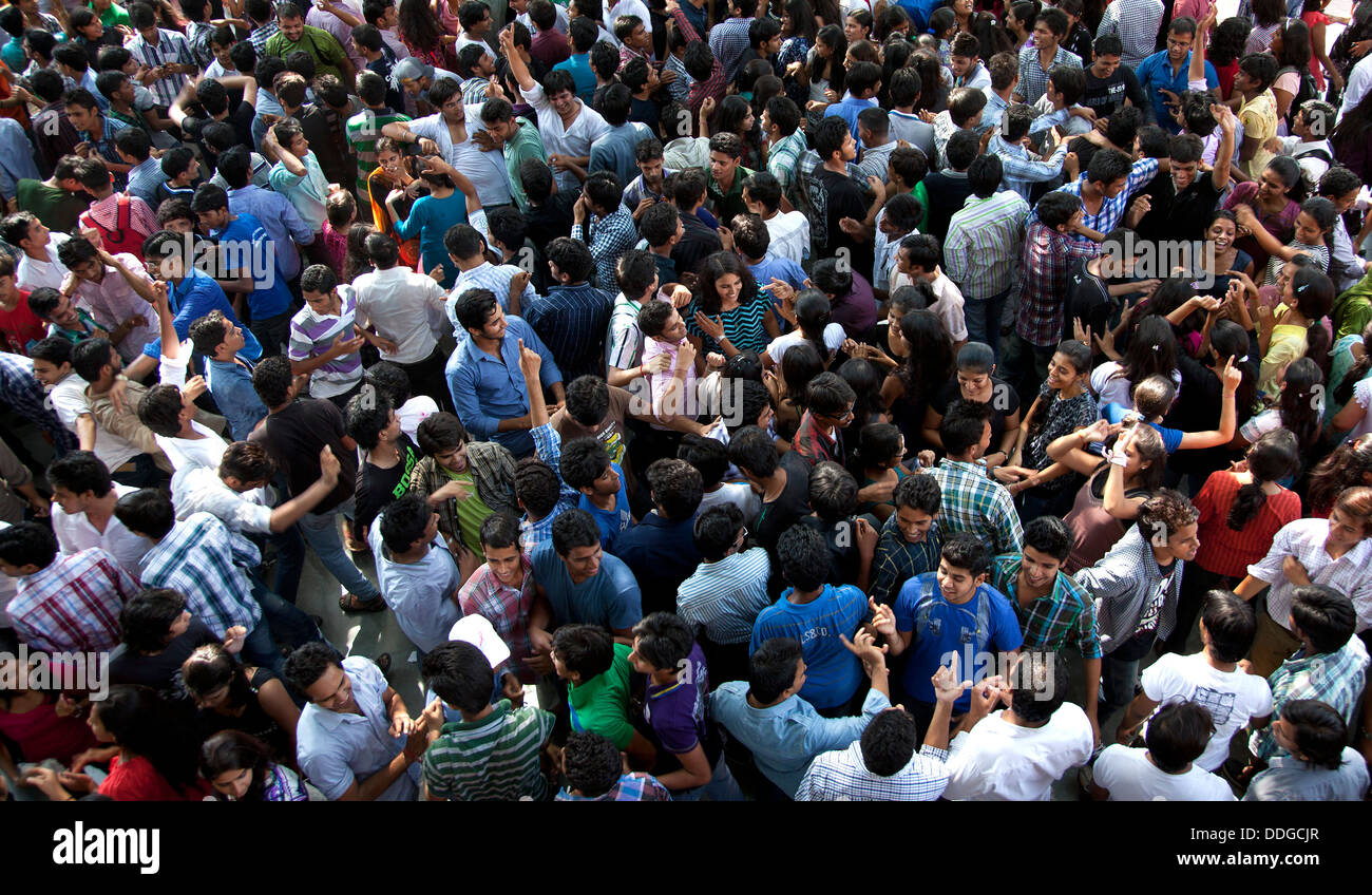 India student party hi-res stock photography and images - Alamy