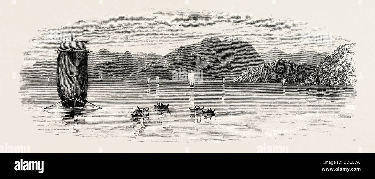 A BIT OF COAST NEAR MOLDE. Molde is a town and municipality in Møre og ...