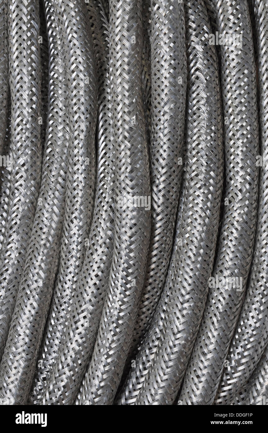 Stainless steel braid Stock Photo - Alamy