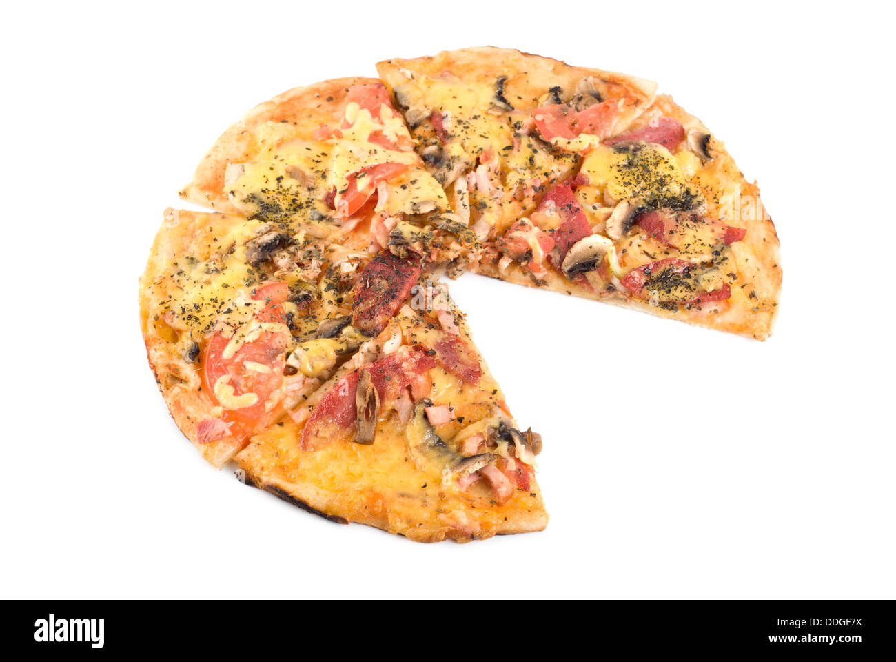 Fast food lunch combo Cut Out Stock Images & Pictures - Alamy