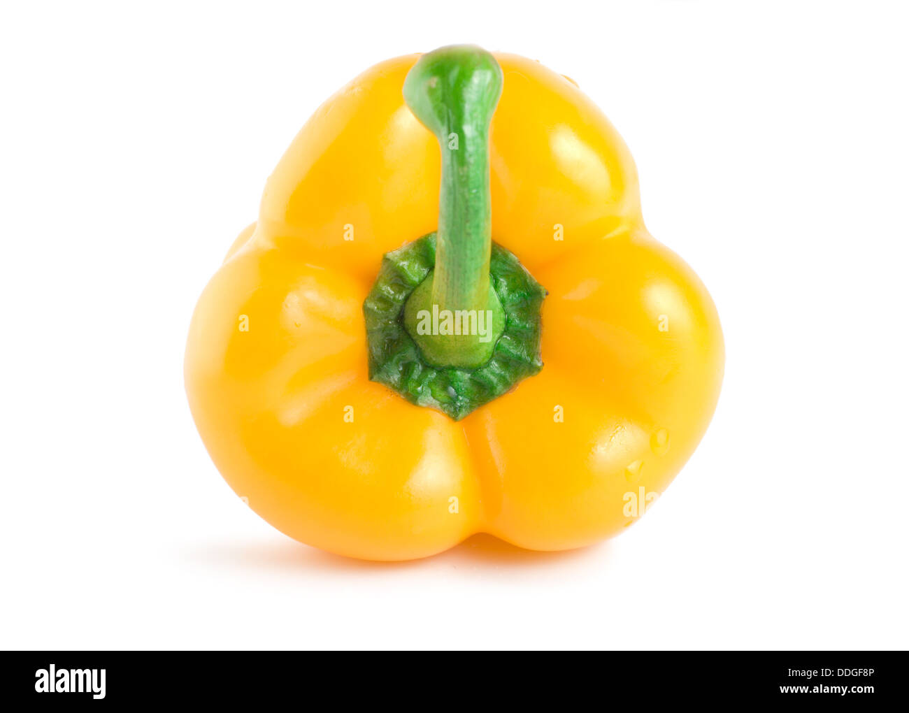 Ripe raw yellow pepper Stock Photo - Alamy