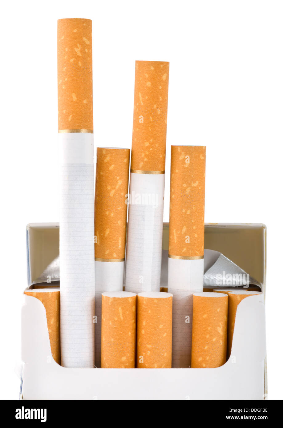 Pack of cigarettes (Path Stock Photo - Alamy