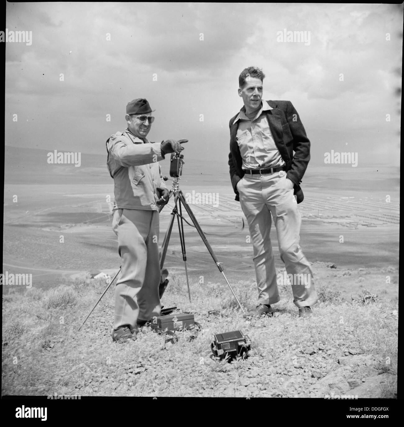 At Tule Lake Relocation Center in Newell, California, Captain Patterson ...