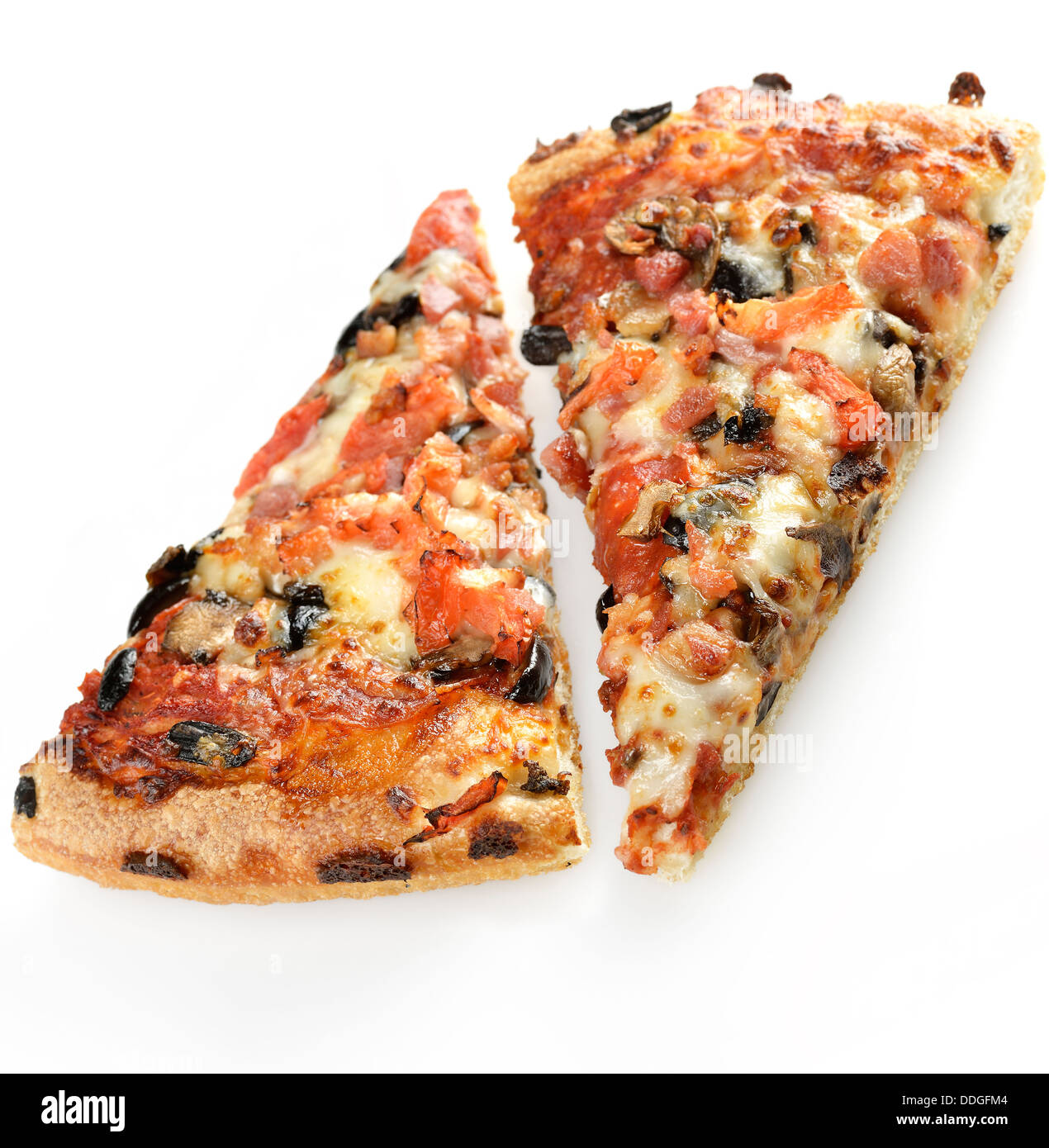 Pizza slice cheese Cut Out Stock Images & Pictures - Alamy